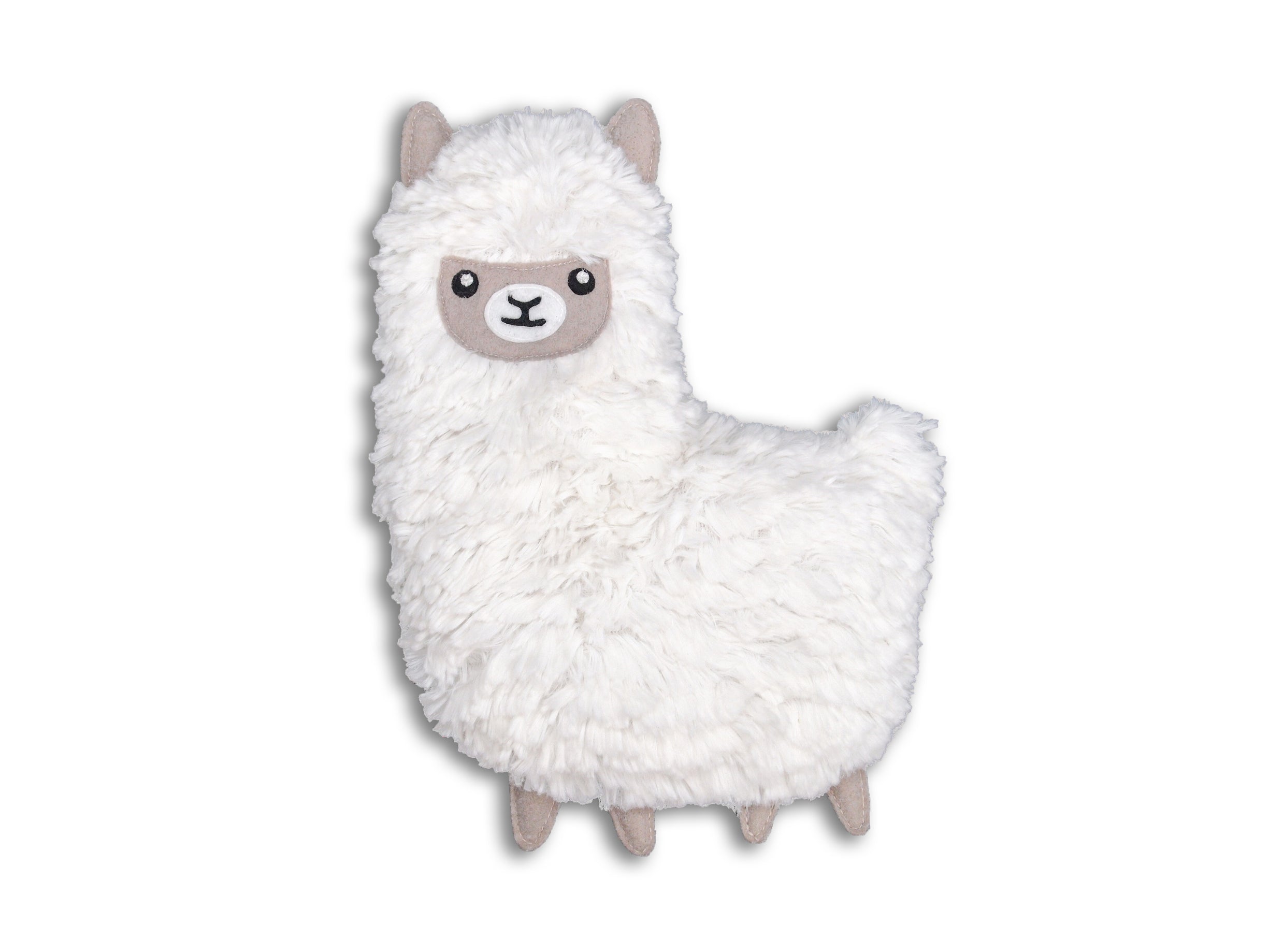 Heatable Huggable Fluffy Llama – BITTEN BV